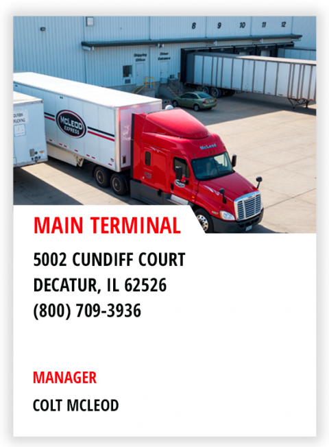 Terminals - McLeod Express