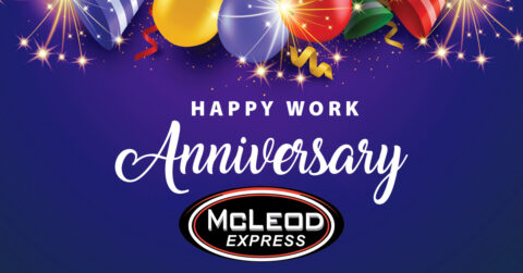 Happy January Work Anniversaries!! - McLeod Express